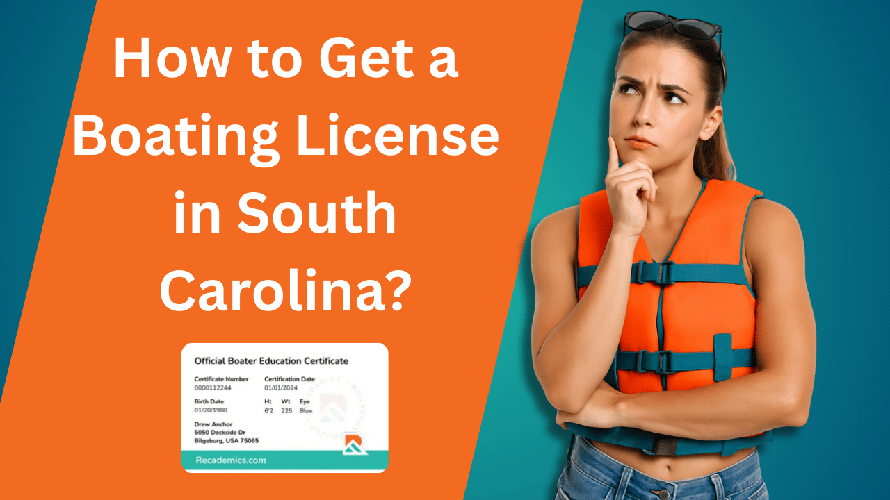 How to get a Boating License in South Carolina?